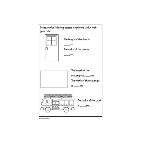 Maths Length And Width Teacha