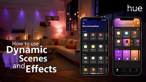 Home Smart Lighting Using Philips Hue Dynamic Scenes And Effects Youtube