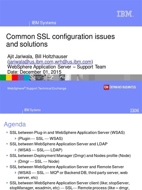 Common Ssl Configuration Issues And Solutions Pdf Transport Layer