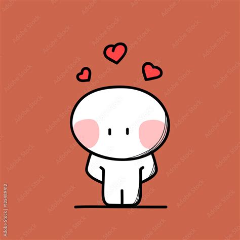 Shy Love Cartoon