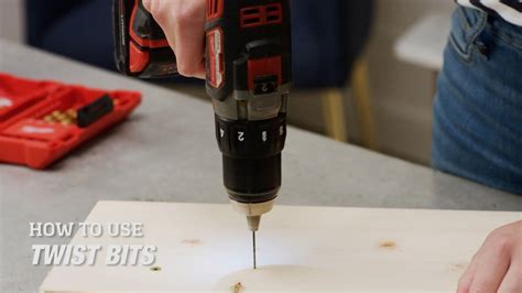Tools 101 How To Use Twist Bits