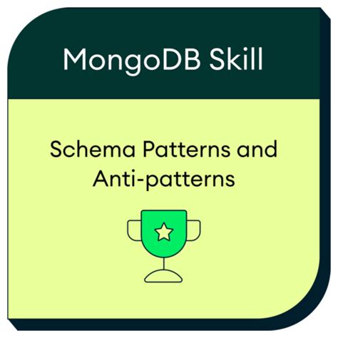 Mongodb Schema Design Patterns And Anti Patterns Skill Badge Credly