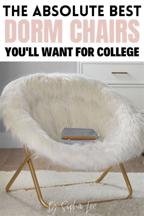 21 Best Dorm Chairs To Buy For Your College Dorm Room By Sophia Lee