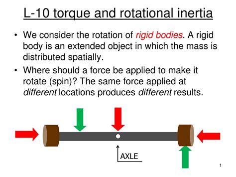 PPT L Torque And Rotational Inertia PowerPoint Presentation Free Download ID