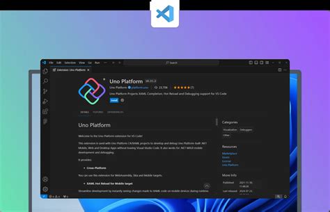 development with uno platform extension for vs code
