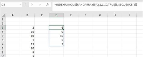 How To Generate Random Numbers With No Duplicates In Excel Techrepublic