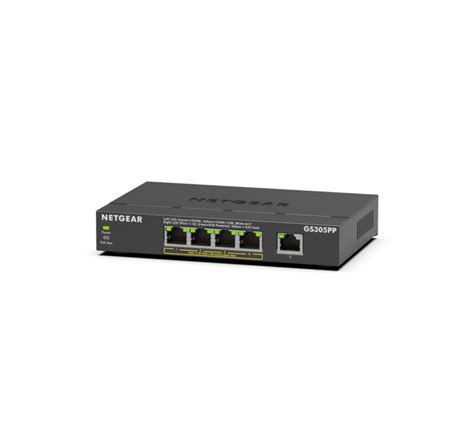 NETGEAR Port Gigabit Ethernet Unmanaged PoE Essentials Switch
