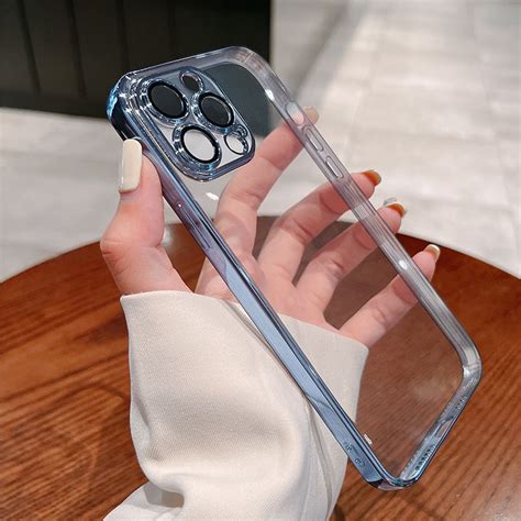 P L Ng I N Tho I Silicon M M Trong Su T Sang Tr Ng V I Phim B O V Ng K Nh Cho Iphone