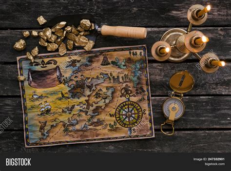 Treasure Map Compass