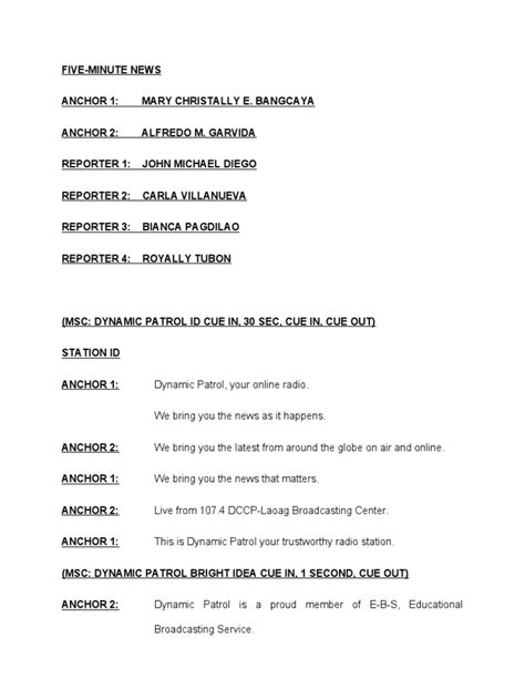 Script Radio Broad Autorecovered Pdf Government