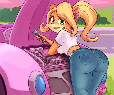 Coco Bandicoot Crash Bandicoot Drawn By Alex Toons Danbooru