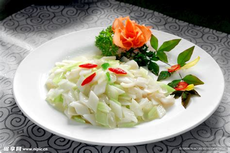 西芹山药炒百合摄影图 传统美食 餐饮美食 摄影图库 昵图网