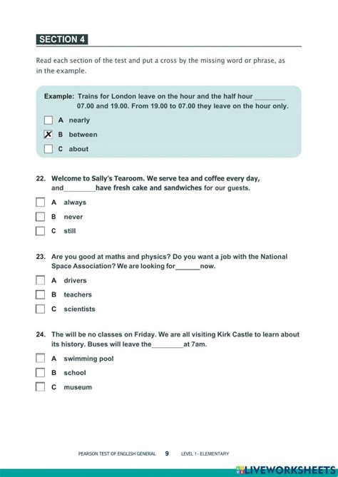 Test Map Free Interactive Worksheets 2294977