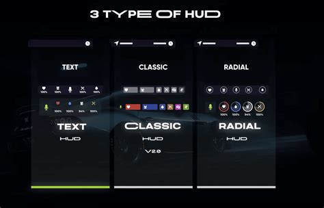 Esxqbcore Codem Blvck Hud V2 Open Source Qb Hud V3 Qb Core Tebex