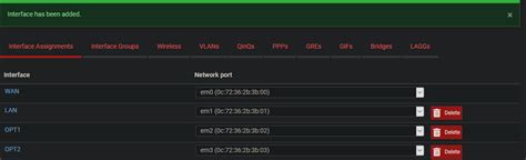 Adding A New Interface Caused Me A Problem Netgate Forum