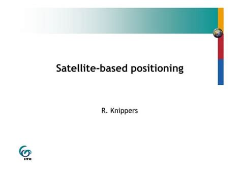 Application Of Differential Systems In Global Navigation Satellite