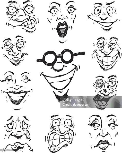 Funny Cartoon Faces To Draw