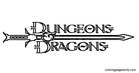 40 Dungeons And Dragons Coloring Pages Free Printable Pdf And Online