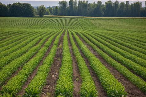 Crop Rows Clipart