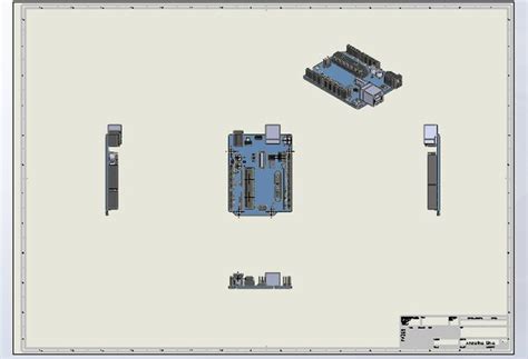 Arduino Uno Micro Controller 3d Model And Files Download Free 3d Model By Benjamino Cad Crowd