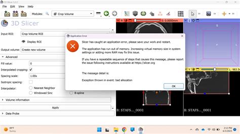 Lagging And Freezing With Segment Editor When Working On A Large 10gb Ct Image Support 3d