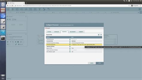 Apache Nifi Executestreamcommand Issue With Using Cloudera
