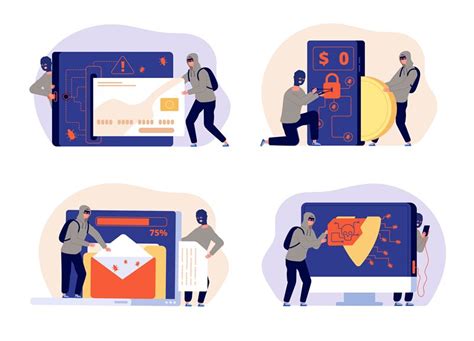 Information Hacking Spy Hacker Phishing Internet Money Fraud Cyber By Microvector Thehungryjpeg