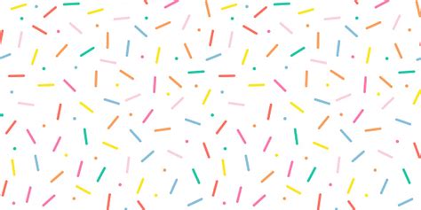 심플한 스프링클 패턴 화려한 색종이 조각이 뿌려집니다 아이는 생일 파티 배경을 축하합니다 스칸디나비아 스타일의 벡터 일러스트 레이 션 관목에 대한 스톡 벡터 아트 및 기타