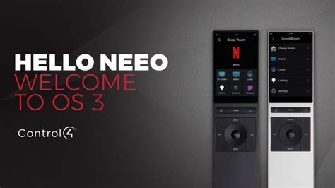 Hello Neeo Shore Sound And Cinema Neeo Touchscreen Remote Control