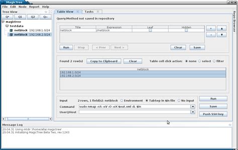 Magictree Penetration Tester Productivity Tool The Exploiting Tools