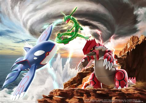 Groudon And Kyogre Wallpaper