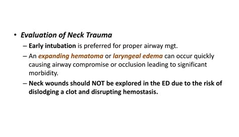Neck Traumapptx