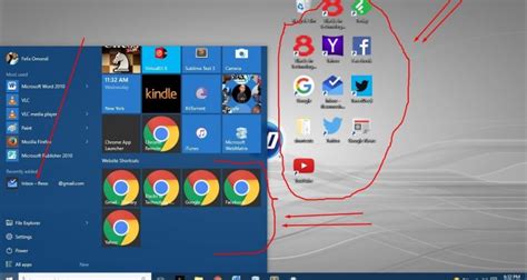 Add Website Shortcut On Desktop Start Menu Using Chrome Browser In Windows Innov Tiv
