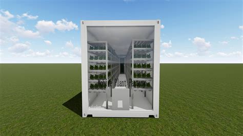 40ft Container Plant Mobile Factory Intelligent Hydroponic Container Container Farm Hydroponic