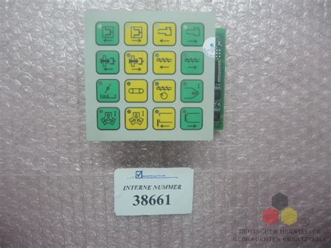 Flat Input Keyboard Sn 189063 Incl Sn 186399 A Bernd Grigat Gmbh