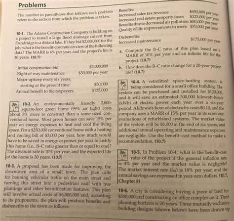 Solved Problems The Number In Parentheses That Follows Each Chegg