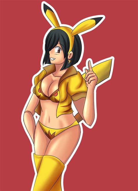 Pokegirl Ash By Rezuban On Deviantart