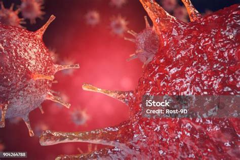 3d 그림 바이러스 박테리아 세포 감염 유기 체 바이러스 추상적인 배경 3차원 형태에 대한 스톡 사진 및 기타 이미지 3차원 형태 A형 인플루엔자 바이러스 감기와