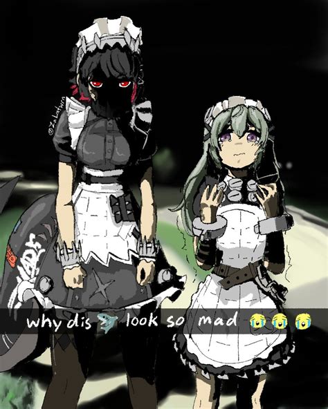 Ellen Joe And Corin Wickes Zenless Zone Zero Drawn By Zalantwrn Danbooru