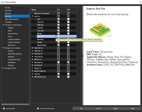 Setting Up The Constraints Manager In Allegro Pcb Editor