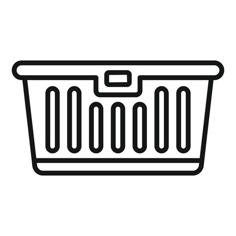 Garbage Box Icon Outline Vector Biodegradable Plastic 15159173 Vector
