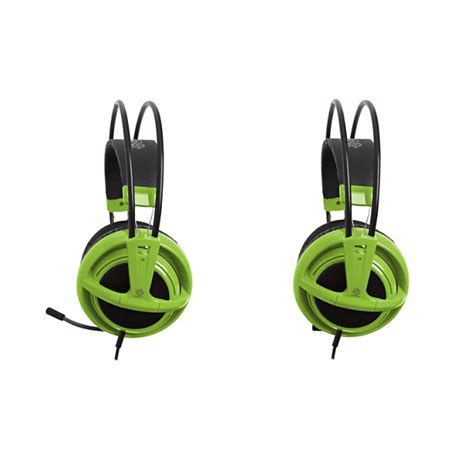 Steelseries Siberia V2 Full Sized Headset Green Techuber Pk