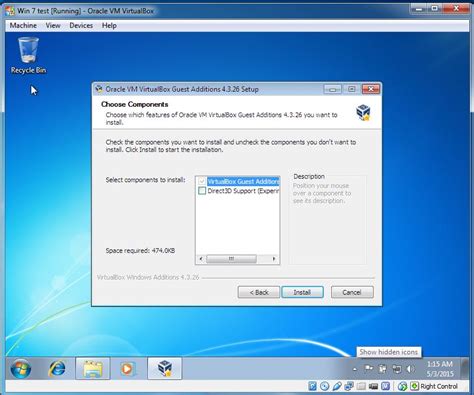 virtualbox guest additions oracle virtualbox
