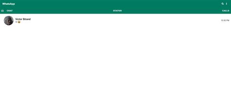 Github Ademcancertel Zz Whatsapp Ui Clone Whatsapp Ui Clone I Made Using Html Css Technologies