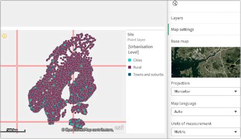Qlik Sense Enterprise On Windows Satellite Base Map Not Displayed Properly