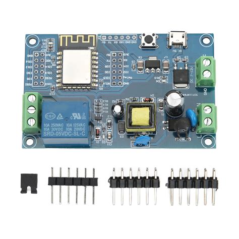 Módulo De Relé Placa De Desarrollo Wifi De 1 Canal Ca 90 250 V Cc 7 12 V Usb 5 V Para Esp8266
