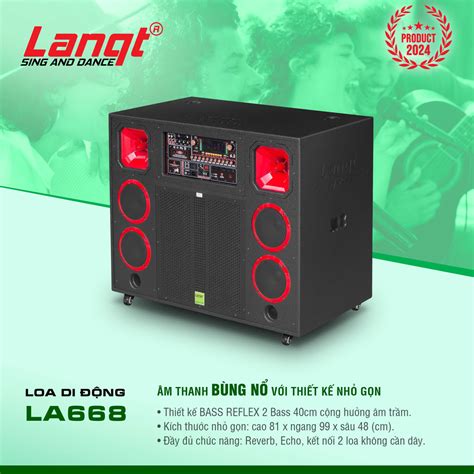 Loa Karaoke Di động Lanqt La 668