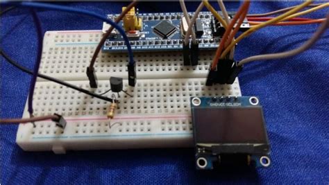 ds18b20 temperature sensor with stm32 blue pill stm32cubeide
