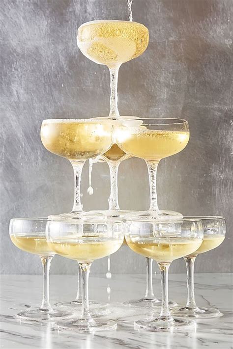 3 Tier Round Clear 21 Acrylic Champagne Glasses Flutes Display Stand Wine Glass Rack Tower Holds