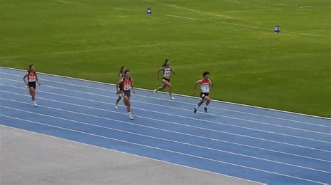 제68회 경기도민체육대회 여자고등부 1부 100m결승 이채현 왜 Youtube